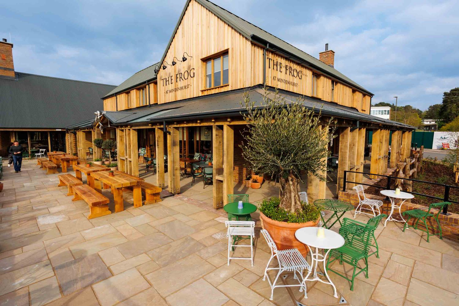 The Frog | Outdoor terrace in Camberley